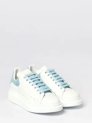 Alexander McQueen Oversize Leather Sneakers - White 2