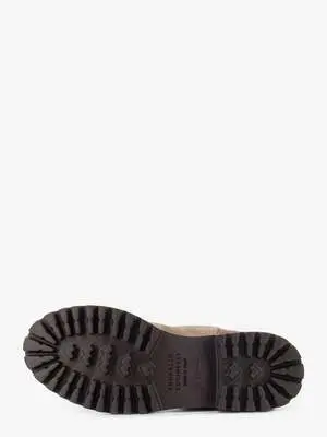 Brunello Cucinelli Suede Boots With Precious Loop Detail