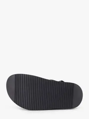 Rick Owens Padded Megalace Platform Leather Sandals