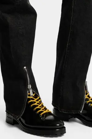 Dsquared2 Aviator Biker Zips Jeans