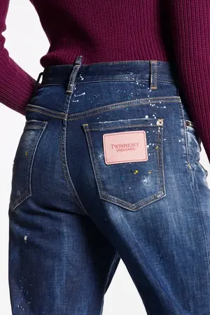 Dsquared2 Dark Spotted Wash San Diego Jeans