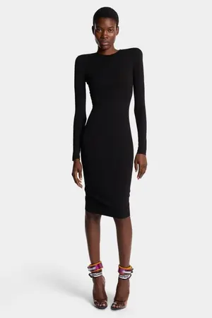 Dsquared2 Après Ski Long Sleeve Jersey Dress
