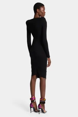 Dsquared2 Après Ski Long Sleeve Jersey Dress