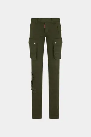 Dsquared2 Blossom Patch Cargo Pants