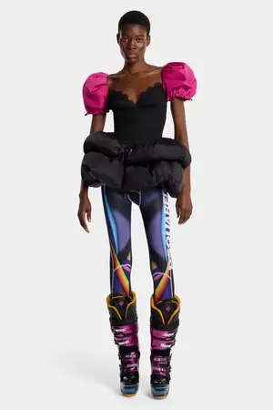 Dsquared2 Skiers Printed Jersey Pant