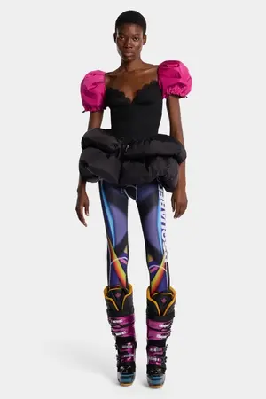 Dsquared2 Ski Pass Down Mini Skirt