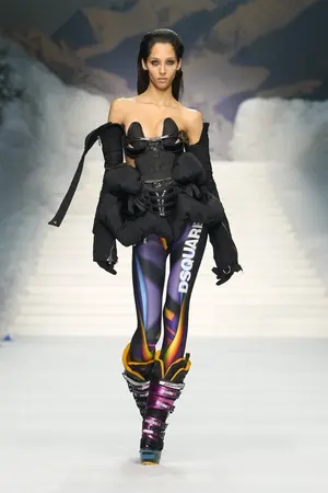 Dsquared2 Ski Pass Down Mini Skirt