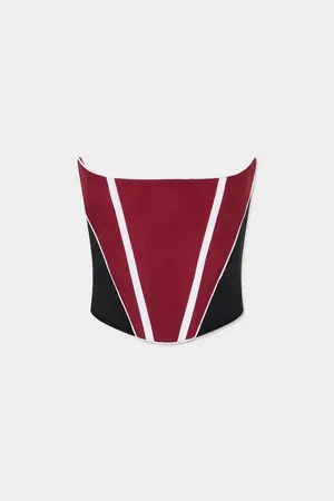 Dsquared2 Ski Pass Corset - Bordeaux