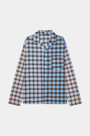 Dsquared2 Couch Talks Pyjama Shirt - Blue