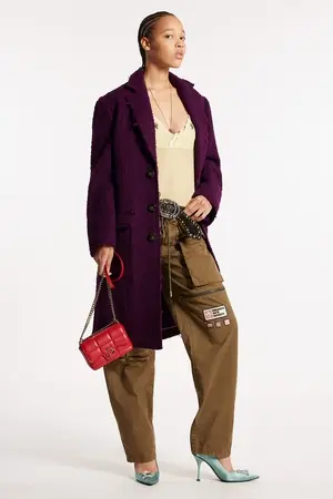 Dsquared2 Masculine Coat - Bordeaux