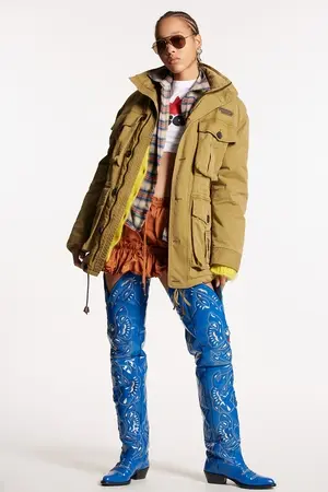 Dsquared2 Americana Parka - Black