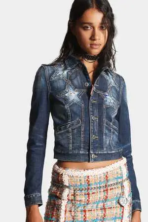 Dsquared2 Medium Super Star Wash Classic Jeans Jacket