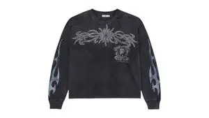VALE FOREVER Valley Bling Longsleeve Tee Shirt - Black