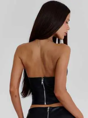 OUTCAST Althena Halter Neck Corset Top