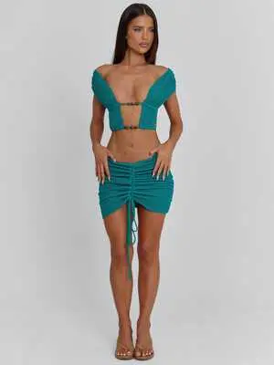 OUTCAST Alia Top Teal
