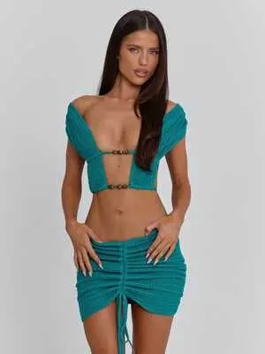 OUTCAST Alia Top Teal