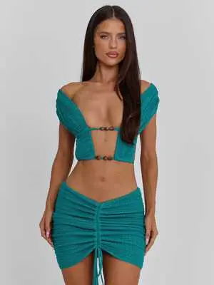 OUTCAST Alia Top Teal