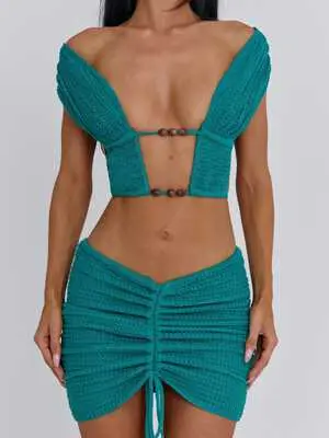 OUTCAST Alia Top Teal