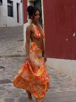 OUTCAST Casi Maxi Dress Calile