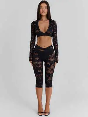 OUTCAST Morena Lace Crop Top