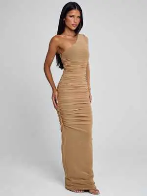 OUTCAST Reva Maxi Dress - Tan