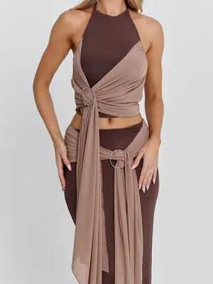 OUTCAST Nerina Top Chocolate