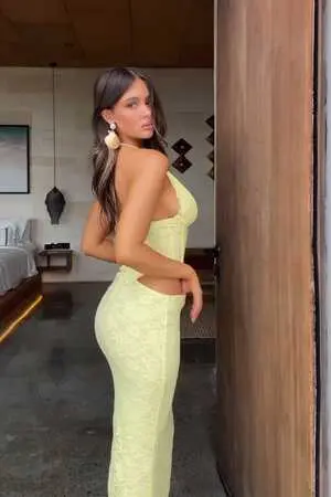 OUTCAST Vida Maxi Dress - Yellow