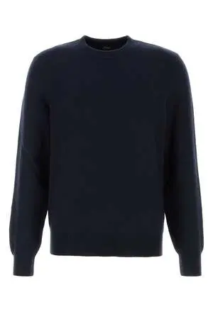 Brioni Dark Cashmere Sweater - Blue