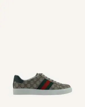 Gucci Gg Supreme Sneakers - Beige