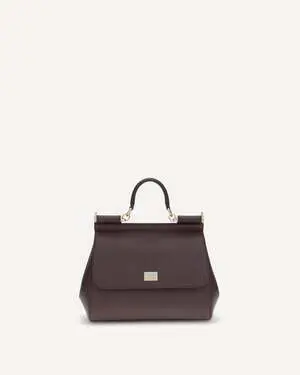 Dolce & Gabbana My Sicily Handbag - Bordeaux