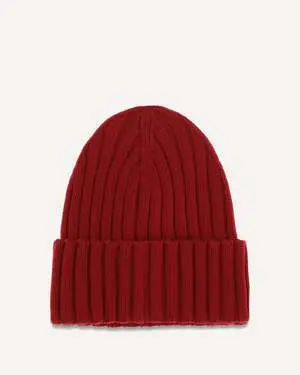 Moncler Wool Beanie With Logo