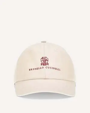 Brunello Cucinelli Logoed Baseball Hat Ale - Cream