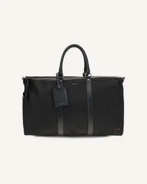 Kiton Leather-trim Travel Duffle Bag
