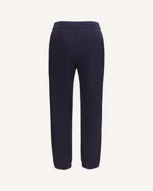 Loro Piana Sea Island Cotton & Cashmere Blend Trousers - Blue