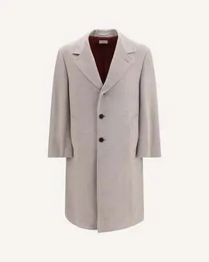 Brunello Cucinelli Virgin Wool Coat - Beige