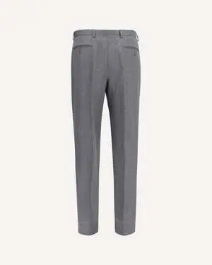 Brioni Elba Trousers In Silk, Cashmere, And Linen