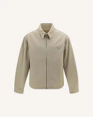 Prada Denim Blouson Jacket