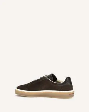 Loro Piana Suede Tennis Walk Sneakers