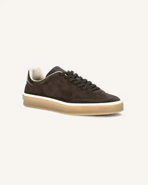 Loro Piana Suede Tennis Walk Sneakers