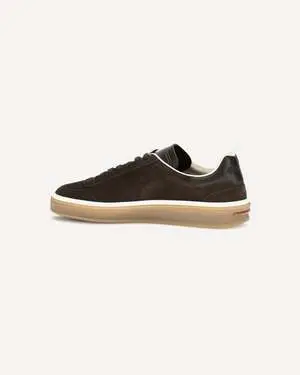 Loro Piana Suede Tennis Walk Sneakers
