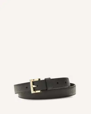 Prada Saffiano Leather Belt - Black