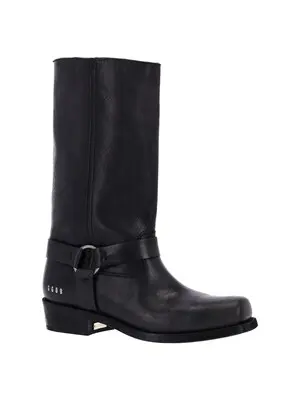 GOLDEN GOOSE Biker Leather Boots