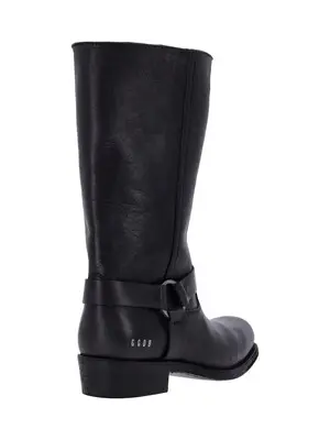 GOLDEN GOOSE Biker Leather Boots