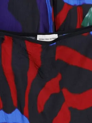 Dries Van Noten Printed Midi Skirt