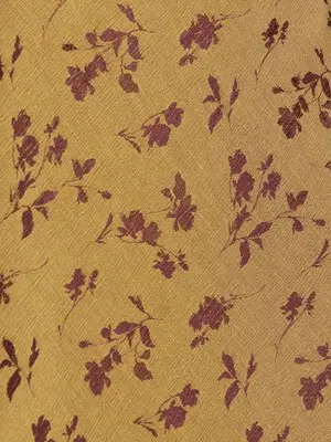 Dries Van Noten Printed Midi Skirt - Yellow