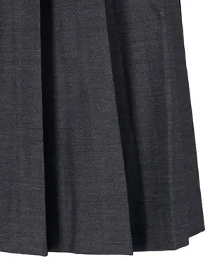 RÓHE Virgin Wool Maxi Skirt - Gray