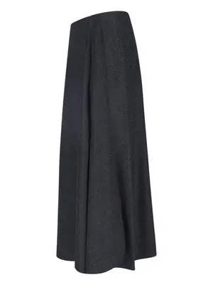 Giorgio Armani Midi Skirt In Virgin Wool