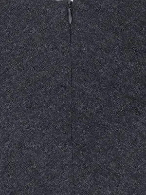 Giorgio Armani Midi Skirt In Virgin Wool