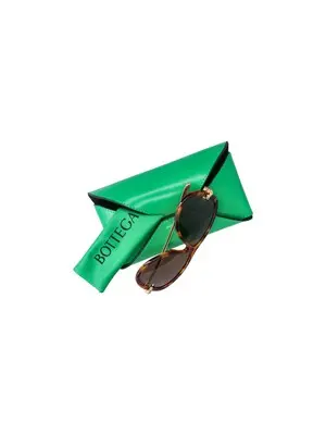 Bottega Veneta Knot Aviator Sunglasses