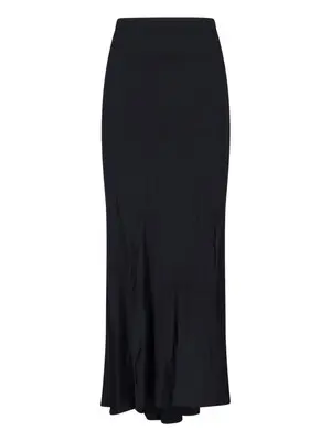 Junya Watanabe Dolce & Gabbana Wool Midi Skirt - Black